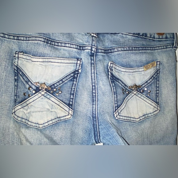 Hint Jeans | Jeans | Vintage Lowrise Jeans W Studded Backpockets | Poshmark